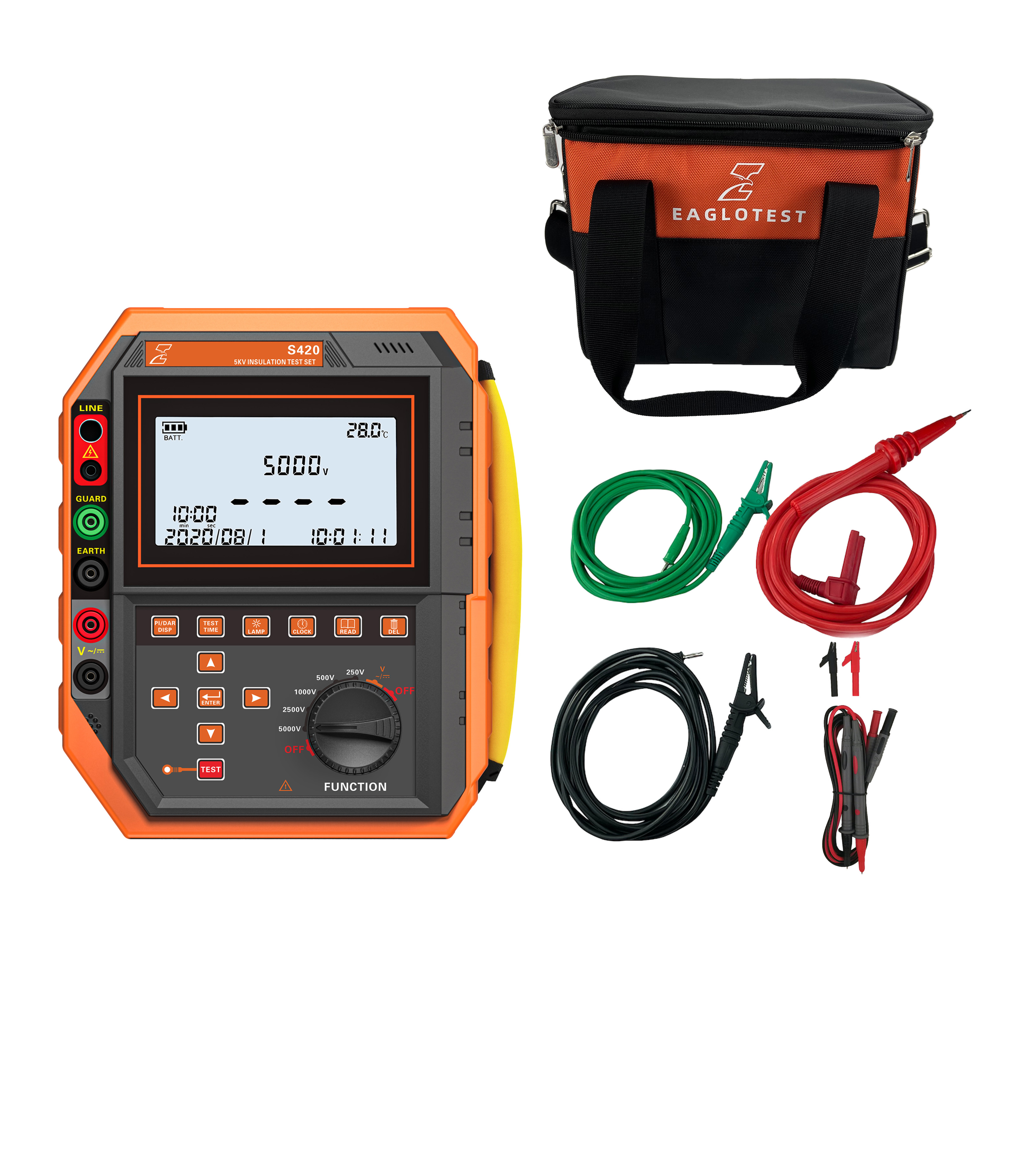 S420 – 5 kV Insulation Tester (megohmmeter) (Discontinued)